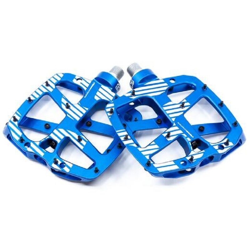 Педали E Thirteen Plus Flat Pedal Aluminum Body 22 Pins (PD2UPA), цвет Синий