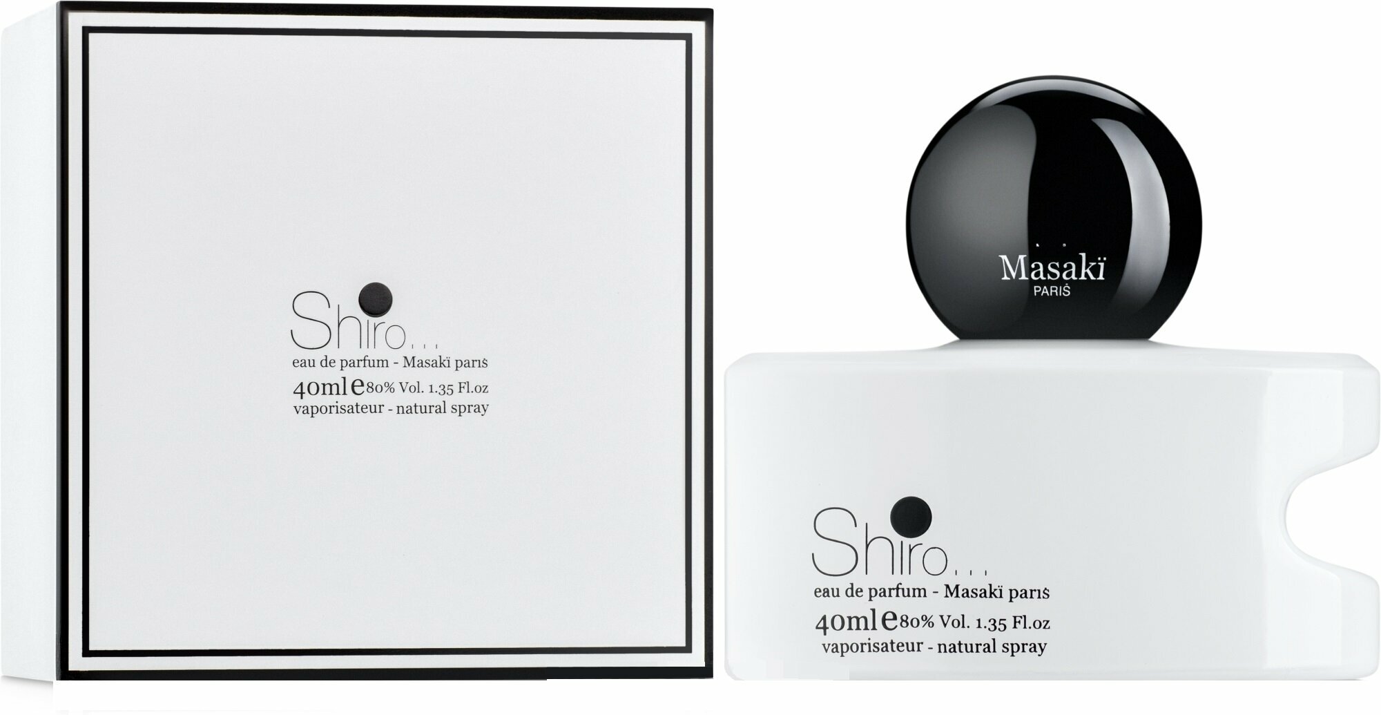 Парфюмерная вода Masaki Matsushima Shiro 40 мл женская, цветочная