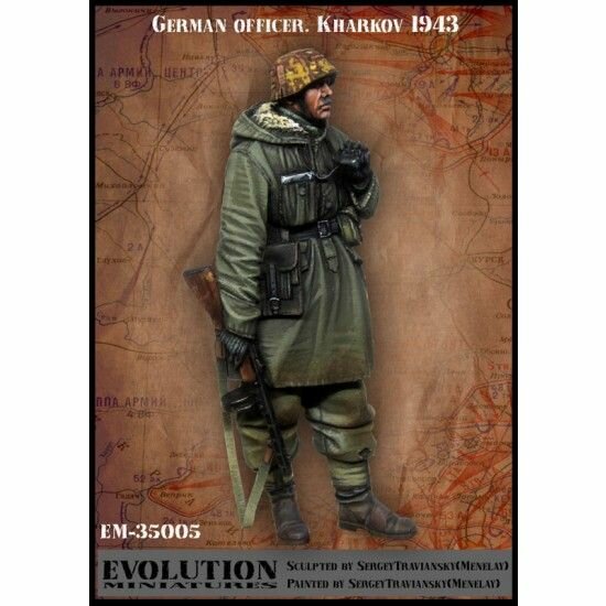 EM-35005 German officer фигура для моделирования Evolution miniatures масштаб 1/35