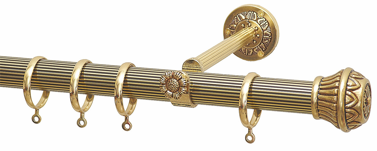 Карниз Ампир Севилья Уют латунь античная