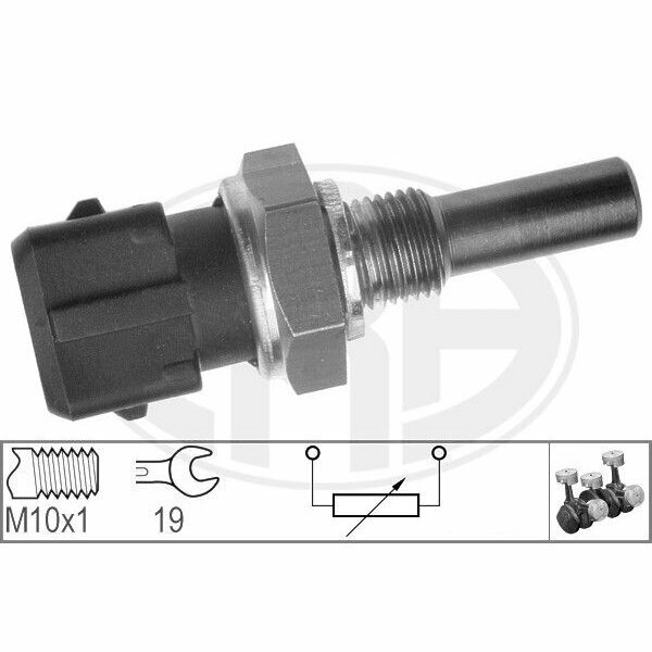 Датчик температуры жидкости для автомобиля, ERA 330136 (1 шт.)