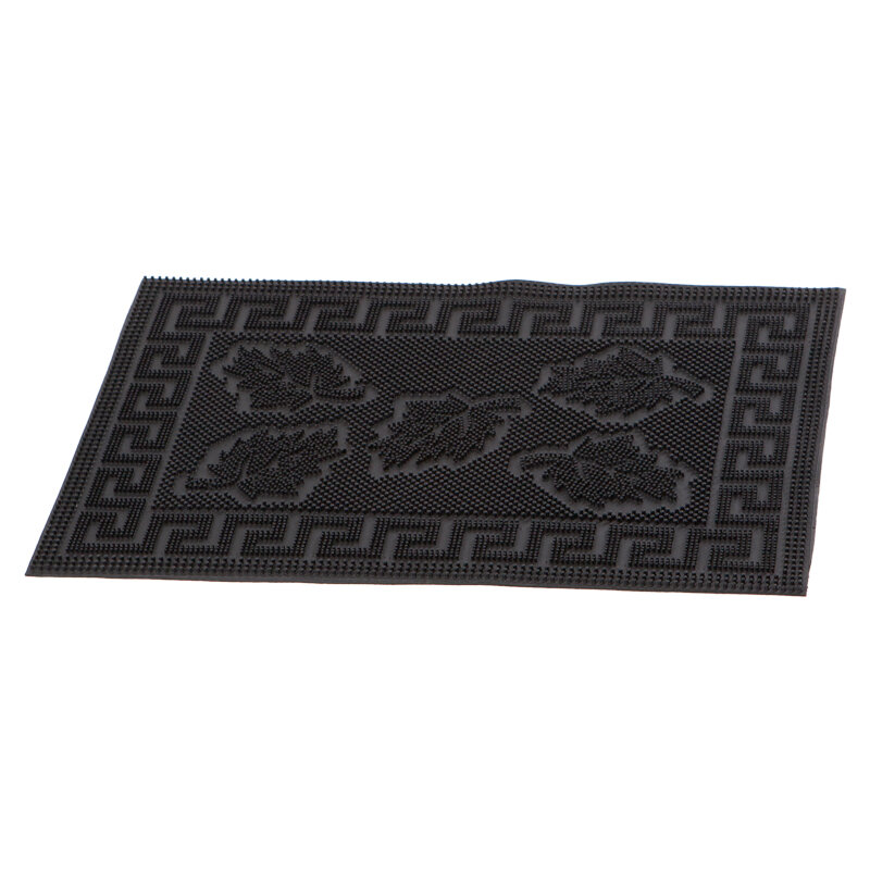 Коврик придверный рез 40Х60 X8 PIN MAT(COMFORT )(игольчат, кирпичики,5 листьев, следы) IND