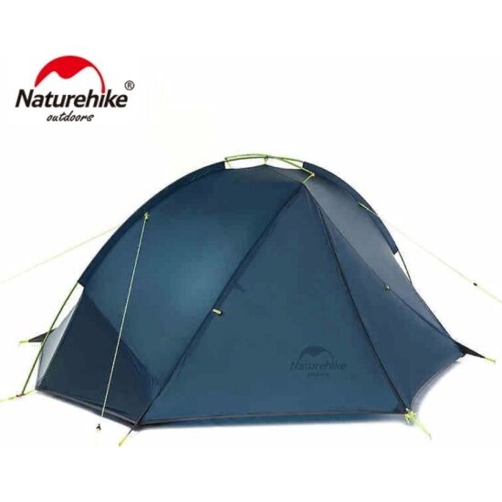Палатка Naturehike Tagar Si 2-местная, алюминиевый каркас, сверхлегкая, синяя