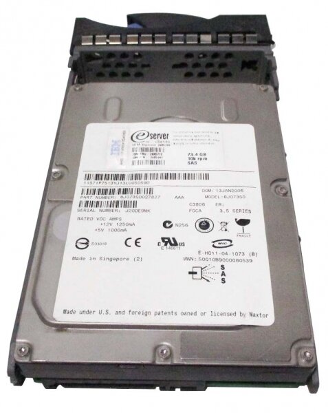 Жесткий диск IBM 26K5709 73,4Gb SAS 3,5" HDD