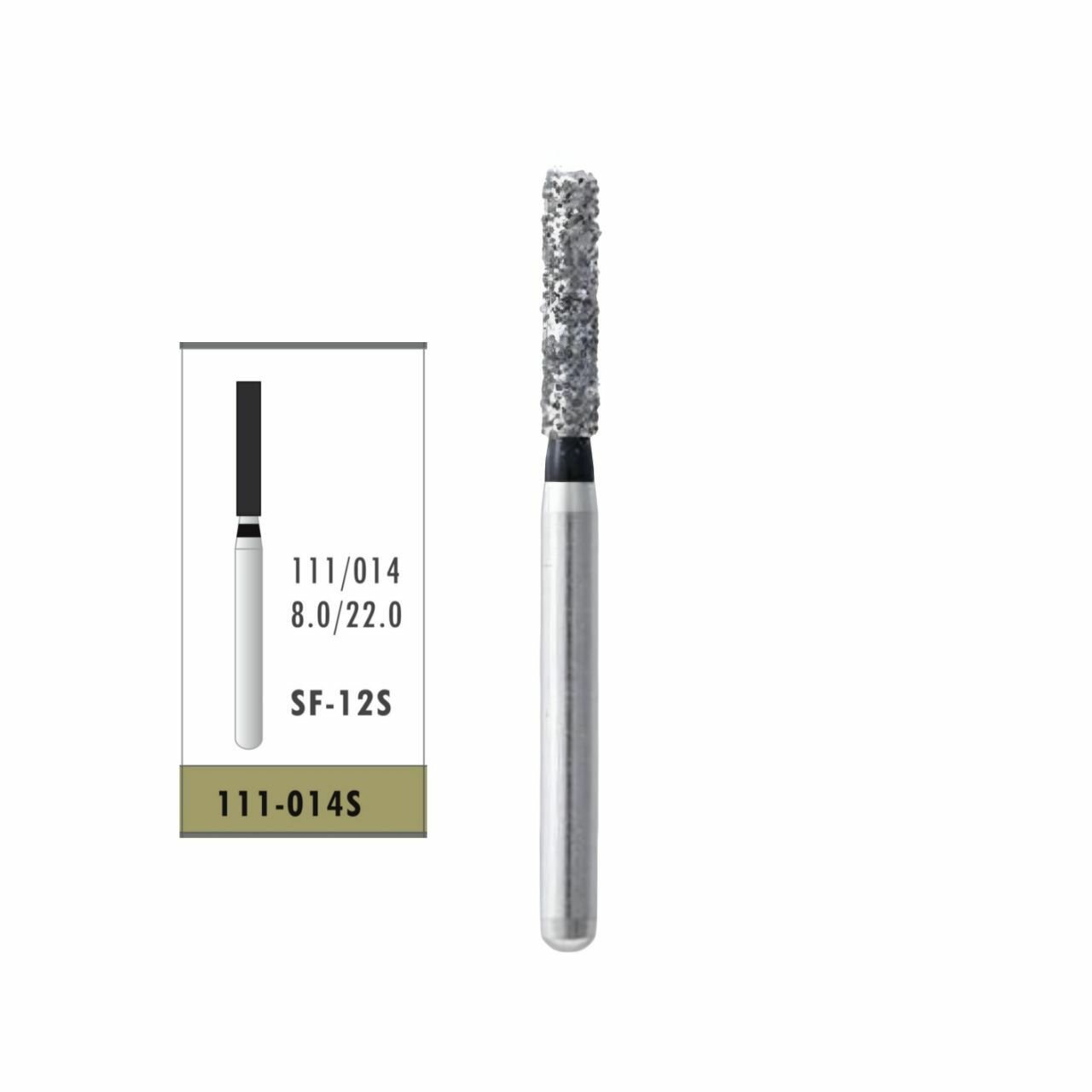 Боры мани SF-12S цилиндр с плоским концом . (5ШТ)Алмазные боры применяется в стоматологии для препарирования. Incidental