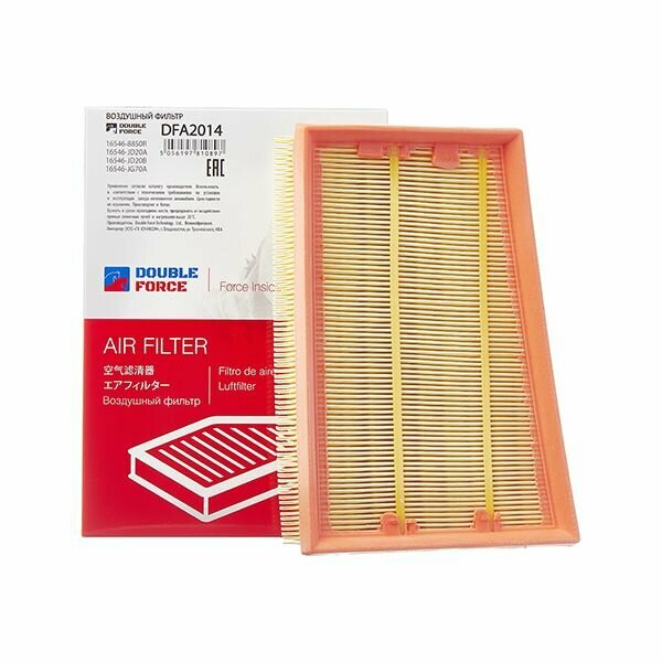 Фильтр воздушный для Ниссан, Рено DOUBLE FORCE арт. DFA2014 QASHQAI J10E, X-TRAIL T31
