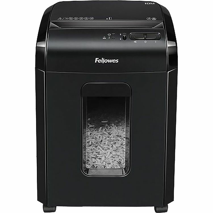 Шредер FELLOWES Powershred 10M (FS-46306), официальная гарантия