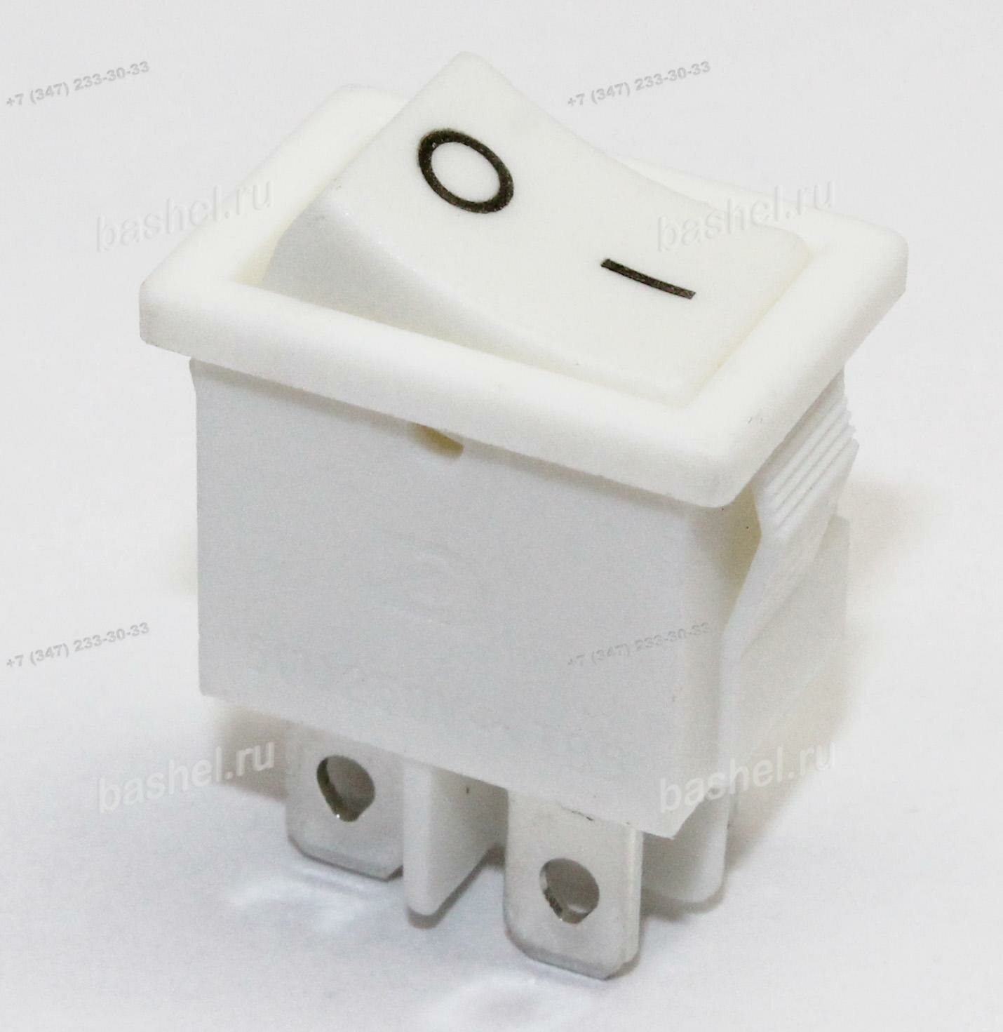 Выключатель R19-20WWBT-G, 4PIN, ON-OFF, белый