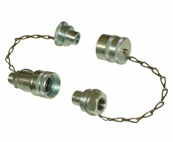 Быстроразъемные соединения (БРС) серии HPA (KZE-B) 3/8 в комплекте с алюминиевыми заглушками