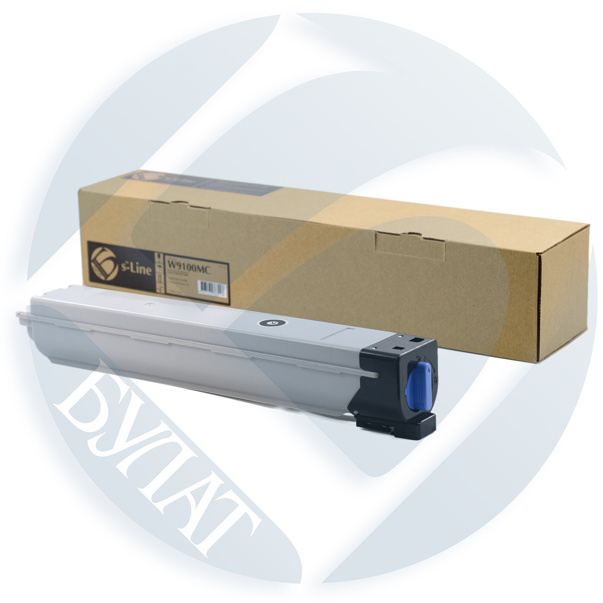 Тонер-картридж булат s-Line W9100MC-K для HP Сolor LJ E77422 (Чёрный, 25000 стр.), под заказ