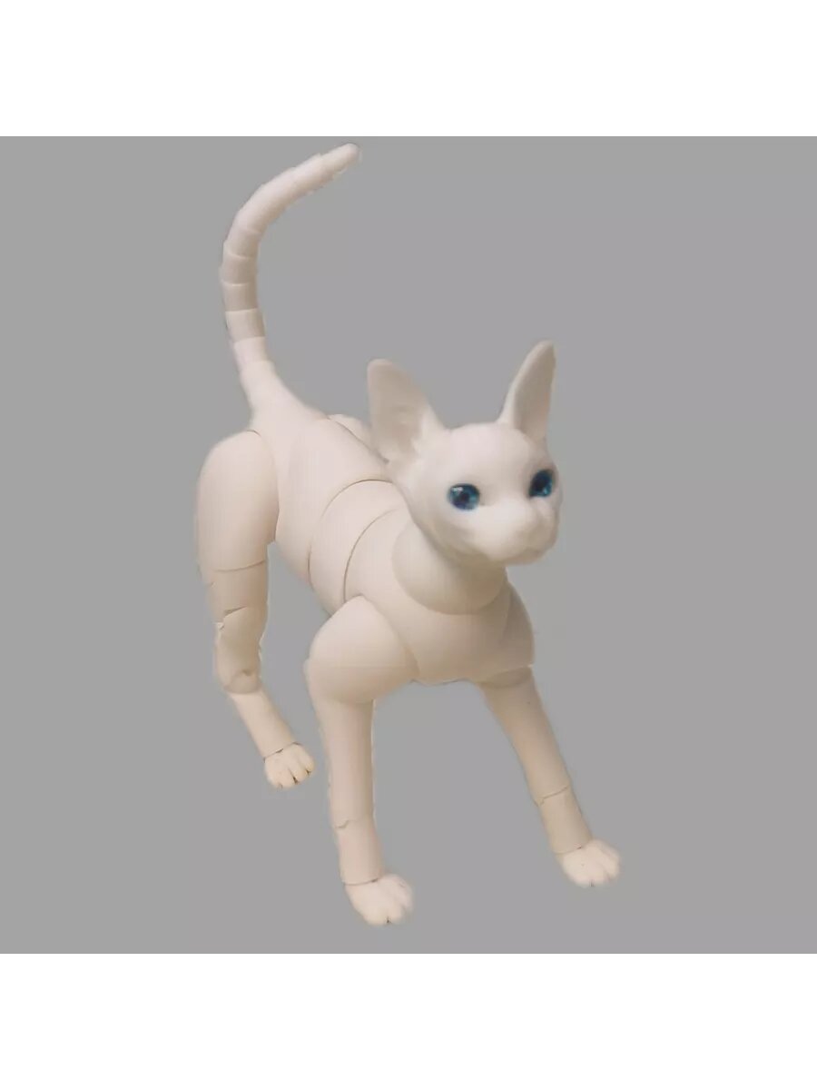 Кошка сфинкс шарнирная кукла БЖД BJD doll sphinx cat
