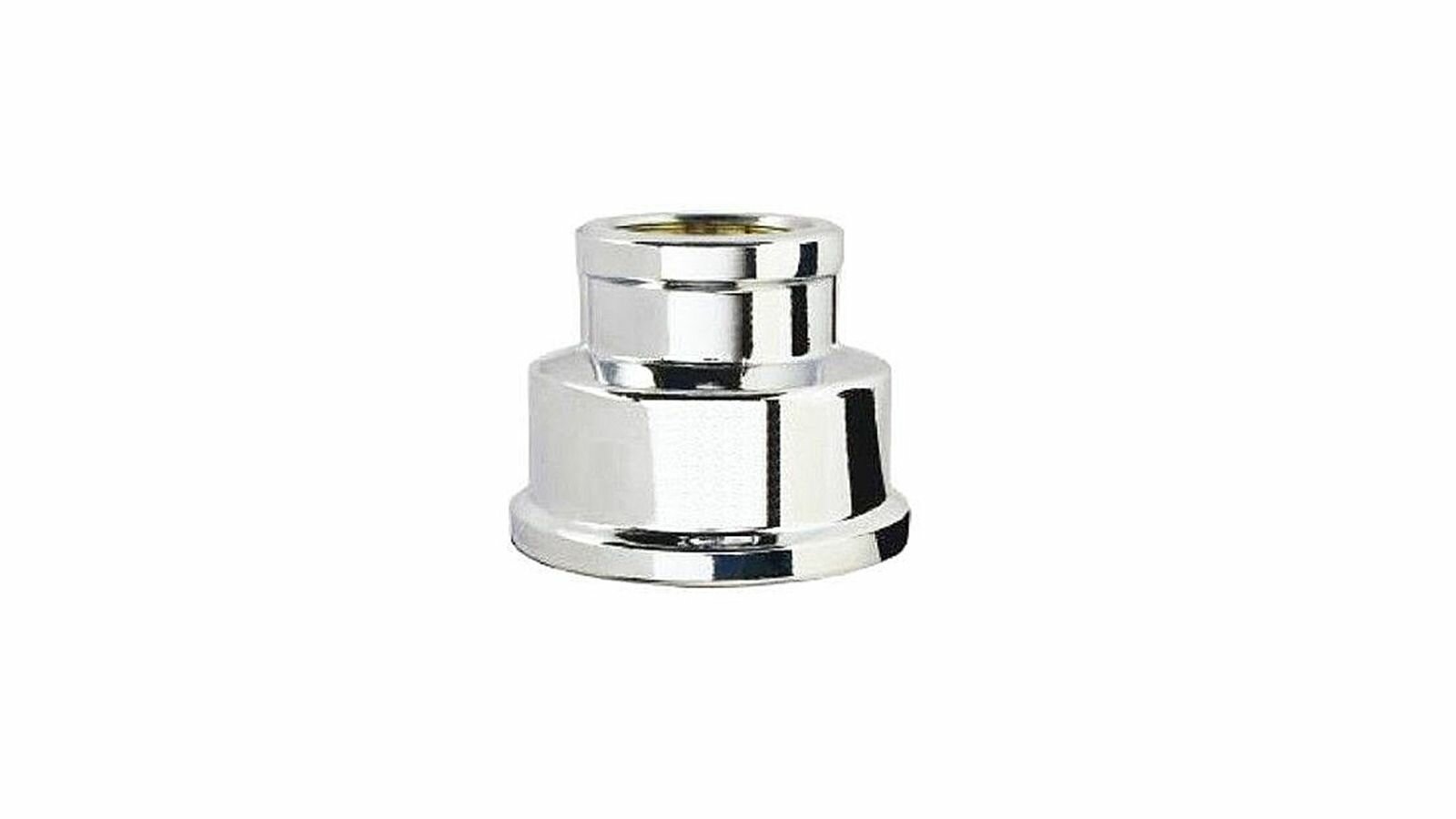 Муфта переходная 1/2"х3/4", хромированная, IVANCI | IVC.104240Сr. N.04