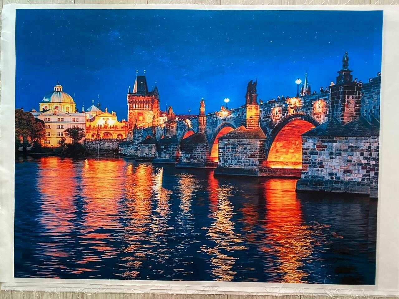 Фото на полотне Карлов мост в Праге 71 x 52 см