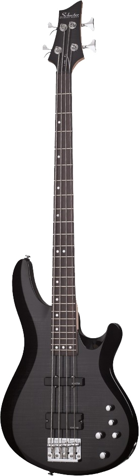 Schecter C-4 DELUXE STBLK Гитара бас, 4 струны, корпус: липа, гриф: клён, звукосн. Schecter Diamond Ba