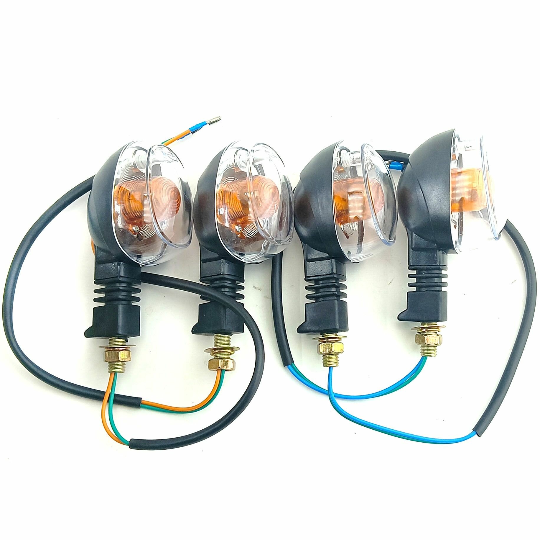 Поворотники ALPHA RX (прозрачное стекло)