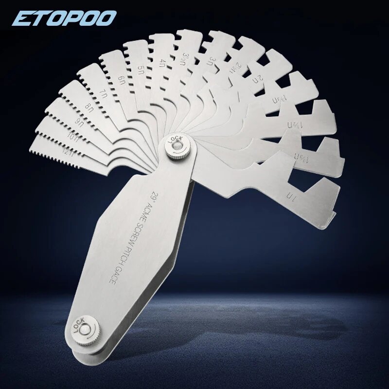 ETOPOO Калибр резьбы ACME 29/30 30 degree