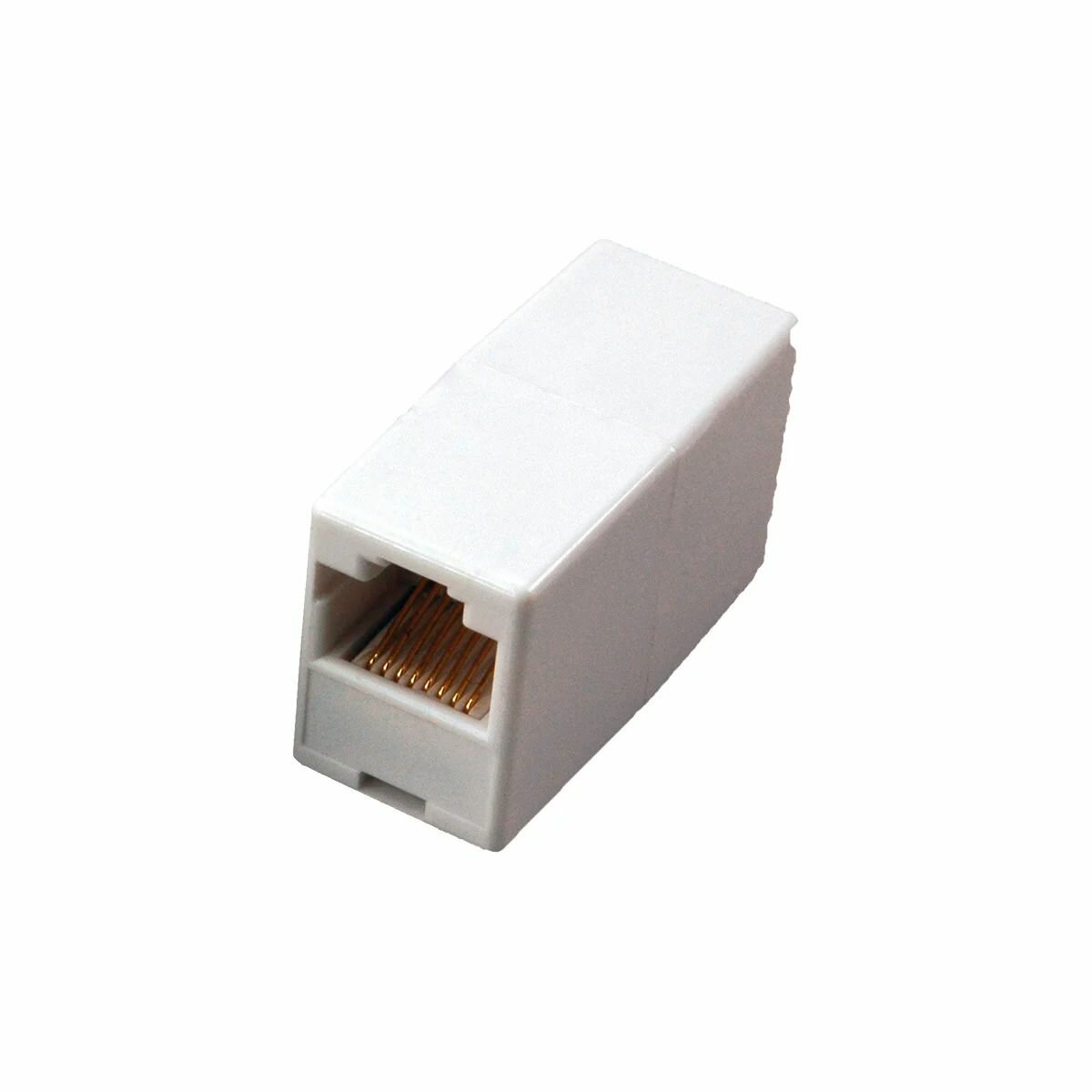 Проходник компьютерный RJ-45 8P-8C гнездо-гнездо REXANT 5 шт для наращивания витой пары