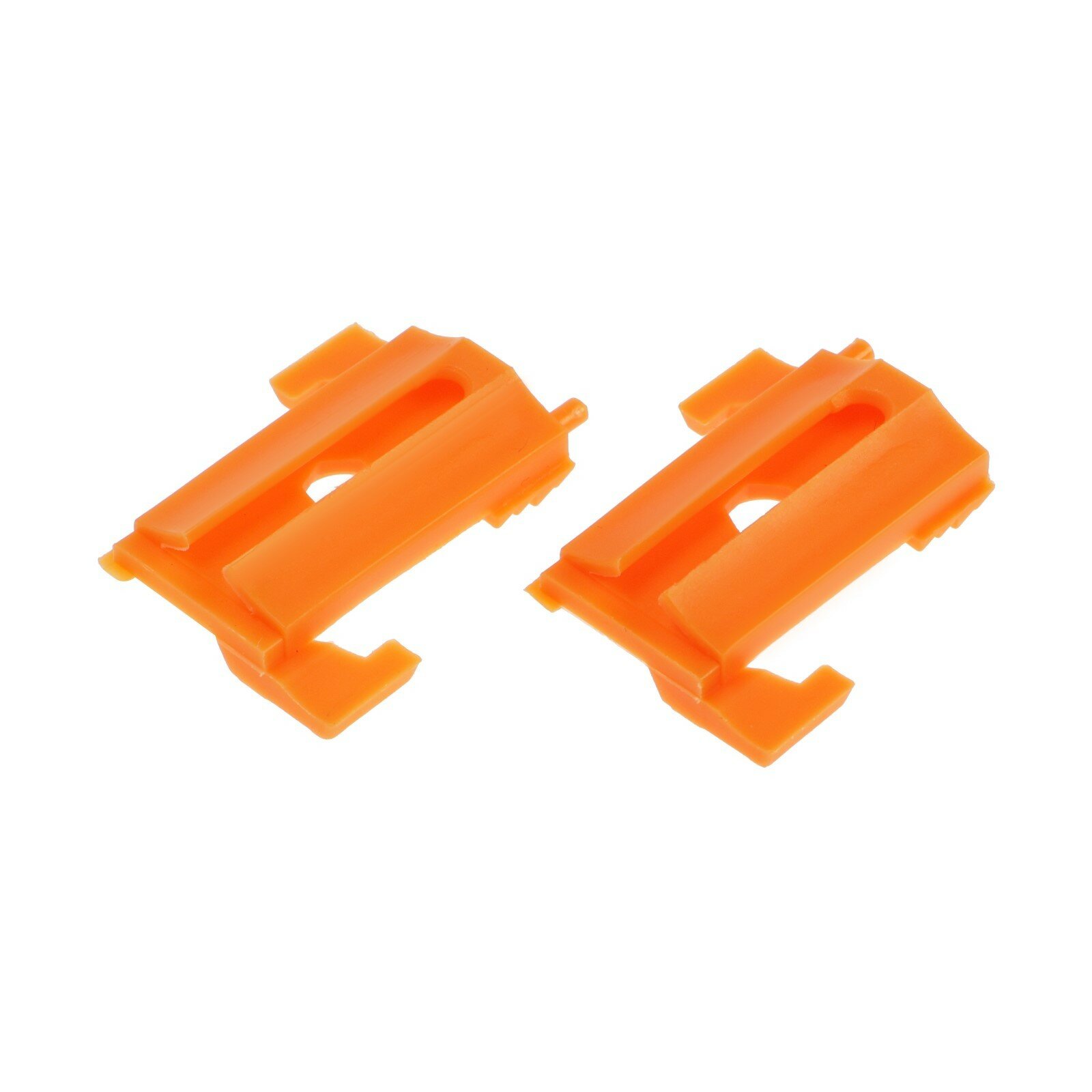 Крепления для штукатурных маяков Тундра, пластик, оранжевые, 100 шт