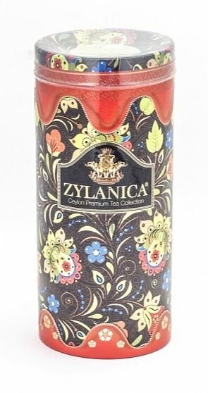 ZYLANICA Чай черный Folk Desing Orange листовой со свечой 100 гр