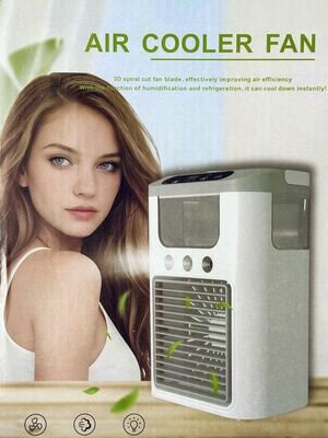 Новинка Кондиционер Air cooler fan с функцией увлажнителя, вентилятора, охладителя воздуха, 7,5 Вт