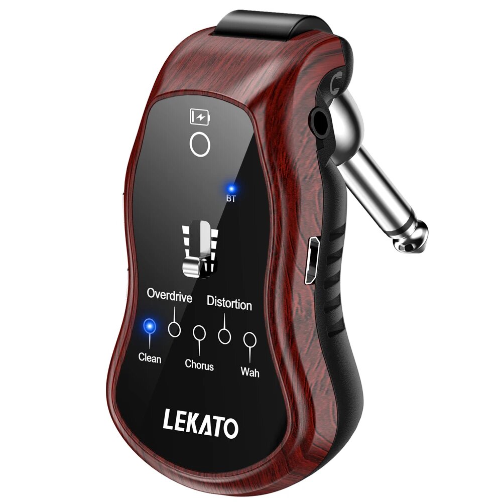 LEKATO B6 гитарный усилитель для наушников, LEKATO Logo