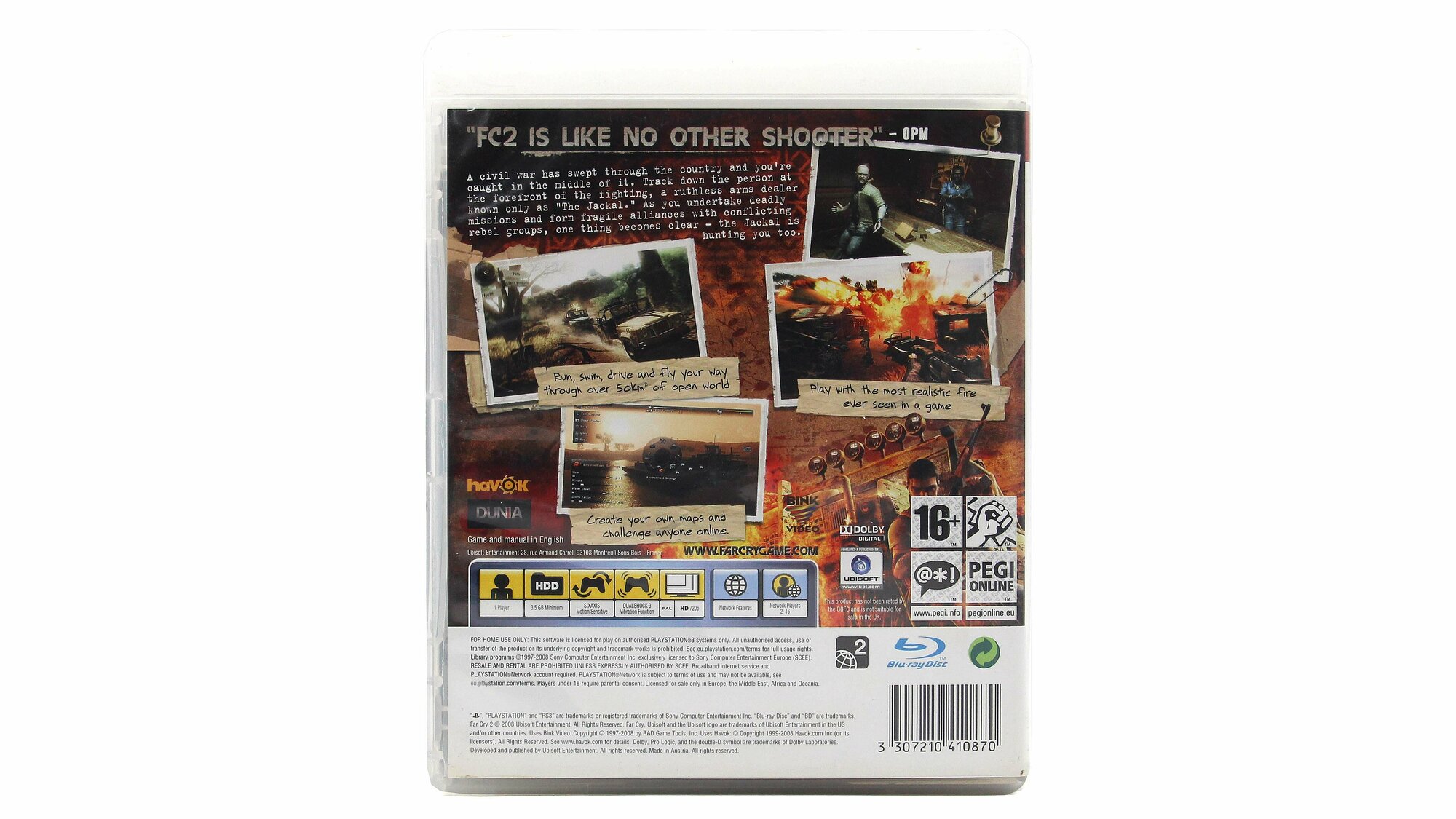 Far Cry 2 (PS3, RU) — фото 1