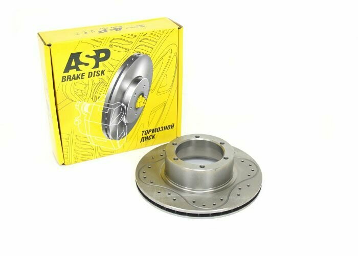 Диск тормозной для а/м Газель 3302 (перфорация и проточка) серия Sport