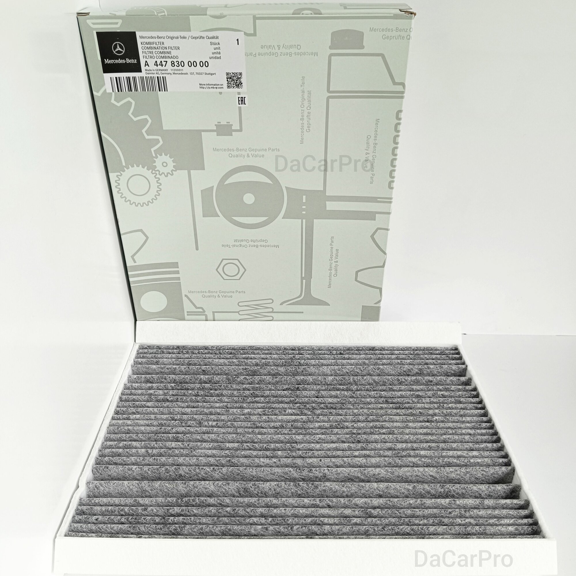 Фильтр салона угольный Mercedes Benz Vito, Sprinter, V-Class, MARCO POLO, EQV