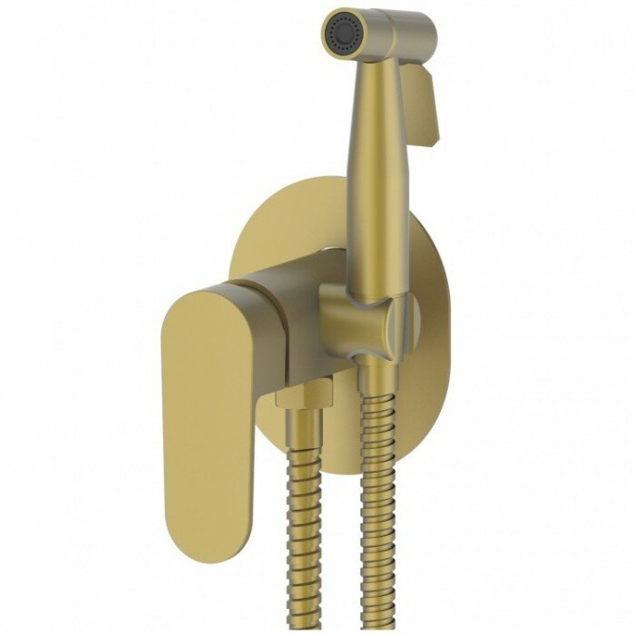Смеситель скрытого монтажа для биде ViEiR V283551-S Золото матовое