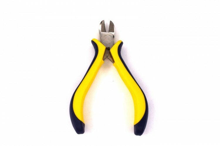 Кусачки, цвет синий/желтый, углеродистая сталь, 110мм, 32-179, 1шт