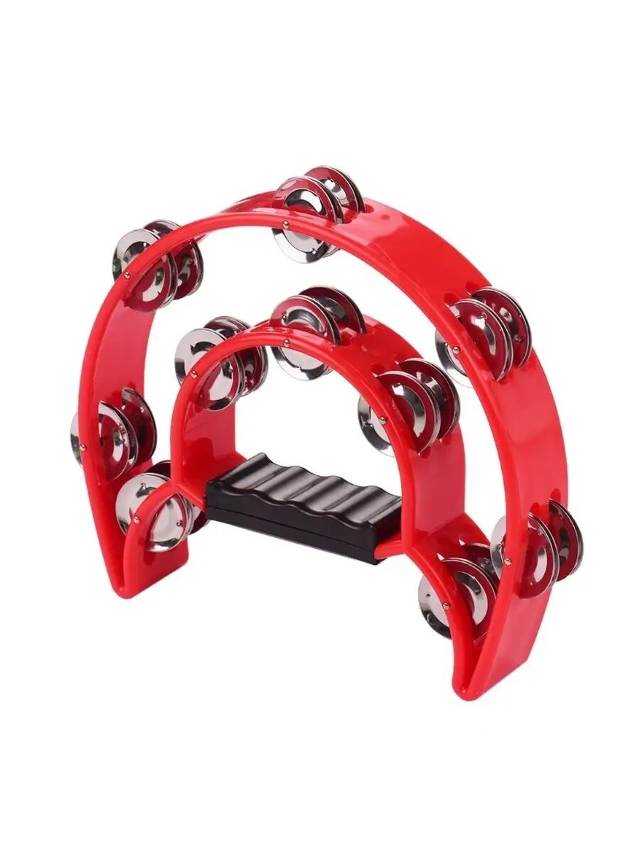 TX9-20 RD Тамбурин в форме двойного полумесяца