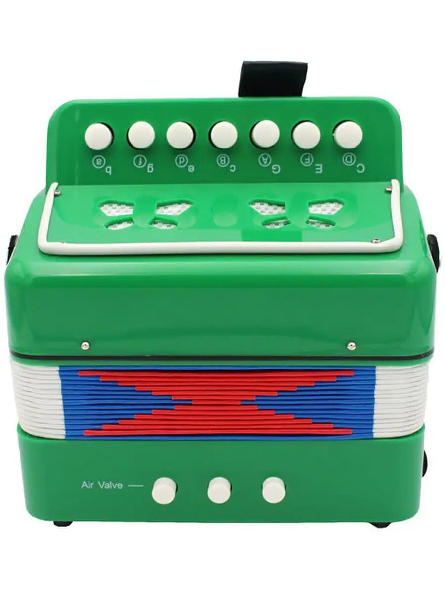 FF-7K Аккордеон детский для детей 3-7 лет, с ремнями.