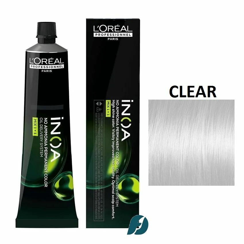 L'Oreal Professionnel iNOA CLEAR прозрачный. Перманентный краситель окислением без аммиака, 60 гр