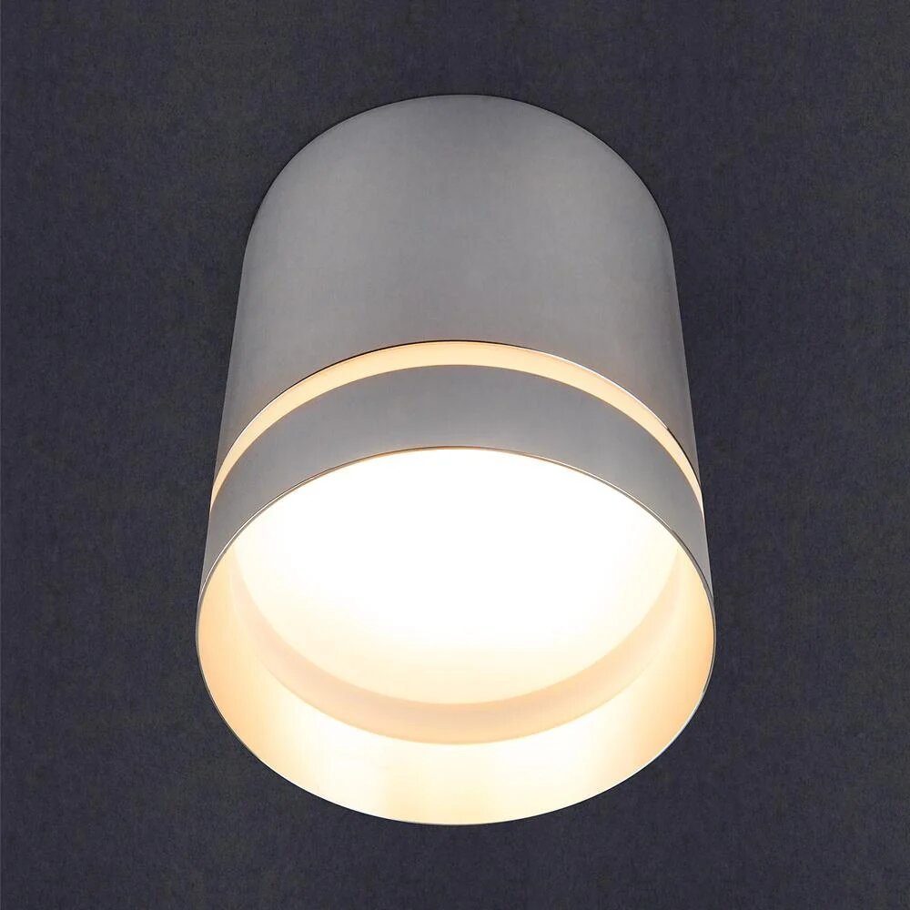 Накладной светильник General Lighting Systems металлический спот GX53, 82х100мм, башня с боковым рассеивателем, хром