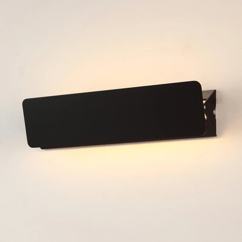 TIMULT Настенный светильник из алюминия 5Вт 10Вт 15Вт Warm White, Black, 31CM 10W