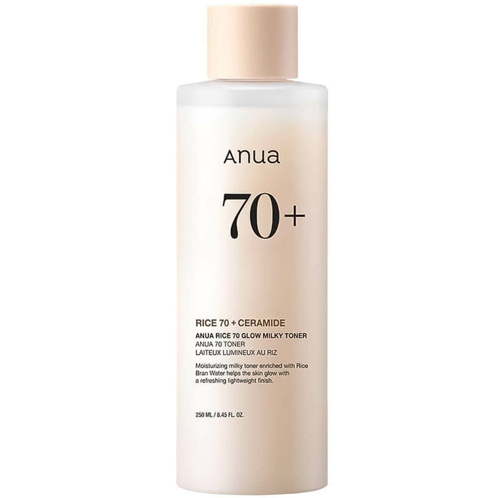 Молочный тонер для сияния кожи с рисом Оригинал Anua Rice 70 Glow Milky Toner