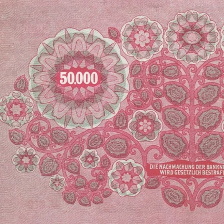 50000 крон 1922 Республика Австрия, сувенирная копия, банкноты и купюры редкие коллекционные