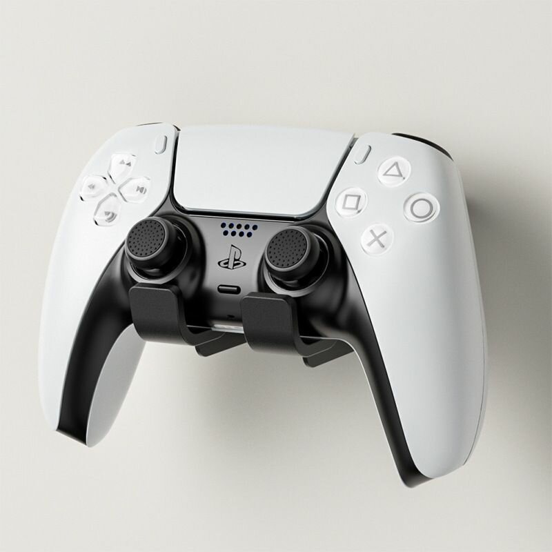 Для игрового контроллера Switch/Xbox/PS4/PS5 Подвесная подставка, Геймпады, Органайзер для настенного монтажа, Универсальная полка для хранения игрового контроллера