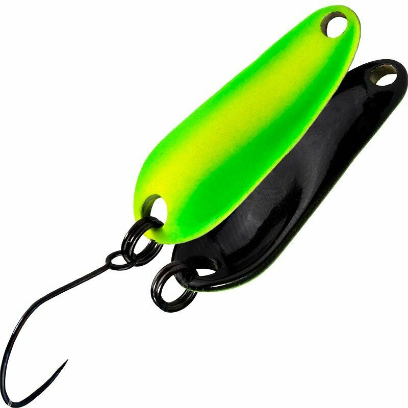 Блесна из латуни на форель, покрыта золотом и серебром RB Корсар 3,8гр - 497