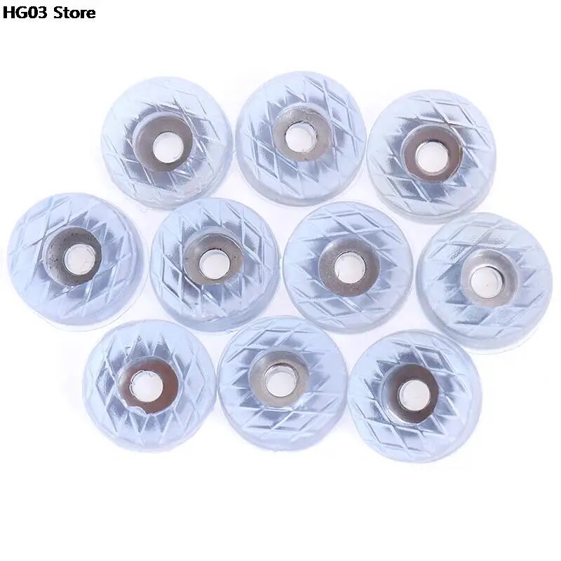 Набор из 10 прозрачных противоскользящих накладок на ножки мебели