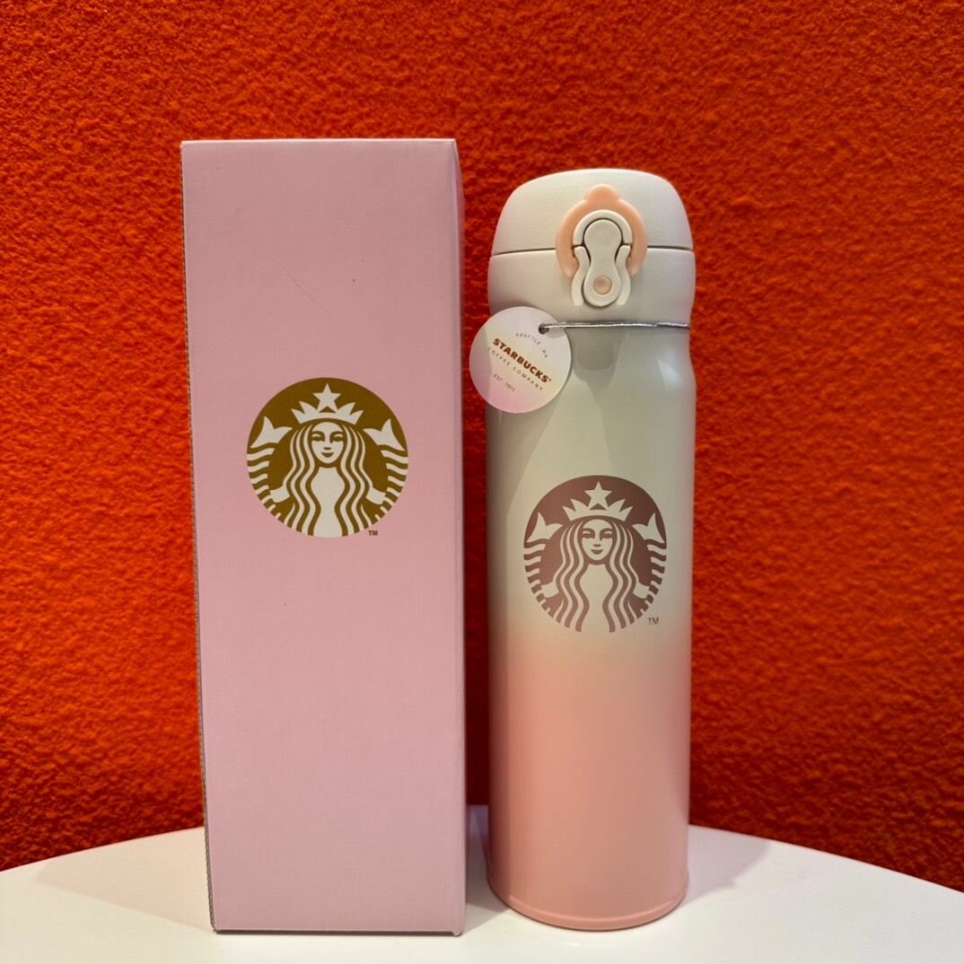 Фляга термоса Starbucks не проливается, с замком в виде крышки замка