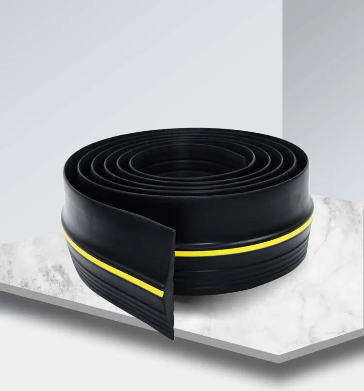 Уплотнительная лента для нижней части двери гаража, многофункциональная Бытовая Замена кромок, удобная Пылезащитная Водонепроницаемая Резиновая полоска, 3 м