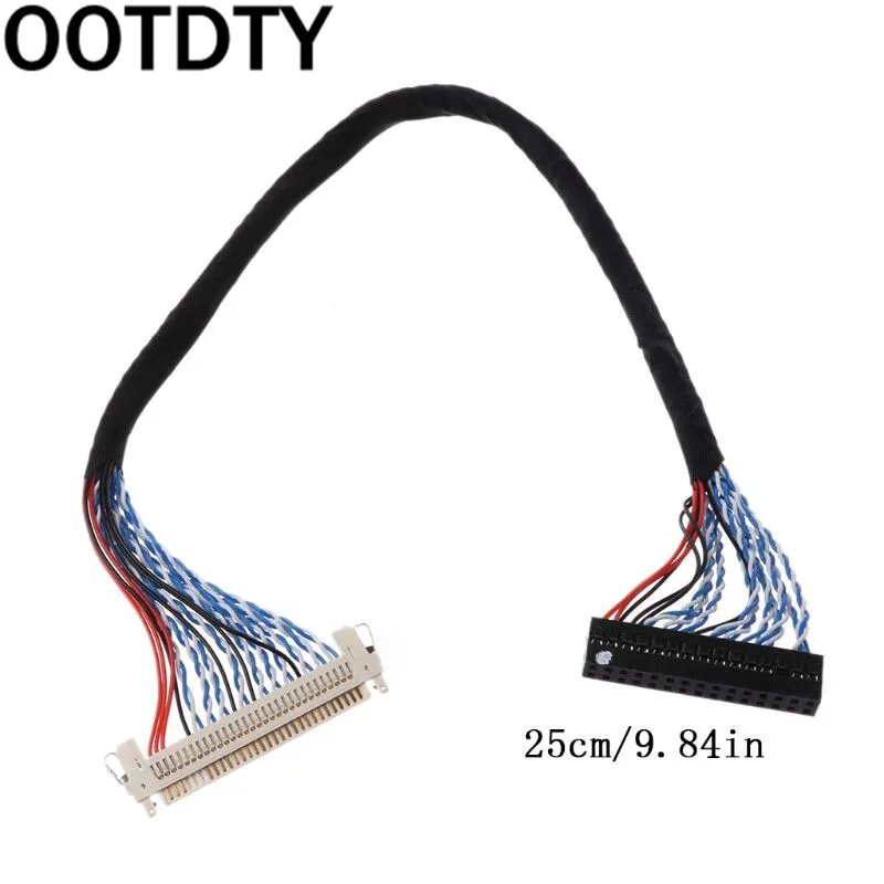Кабель LVDS OOTDTY для ЖК-панелей 17-21 дюймов 250mm