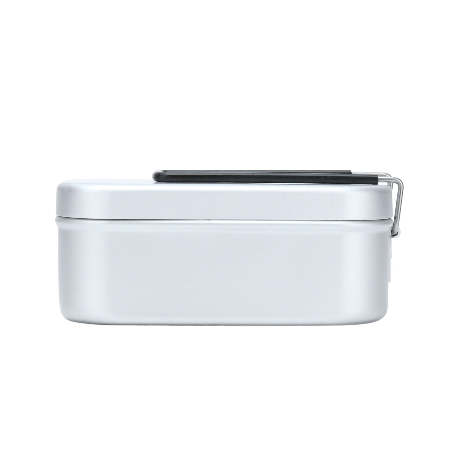 Алюминиевый ланч-бокс на 800 мл с крышкой, прямоугольный портативный бенто-бокс для кемпинга на открытом воздухе