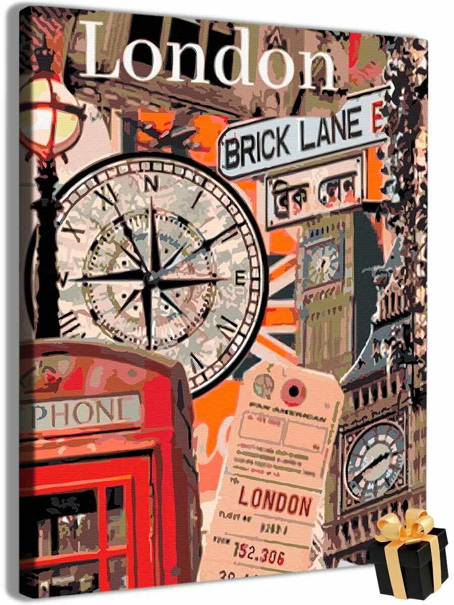 Картина по номерам Лондон