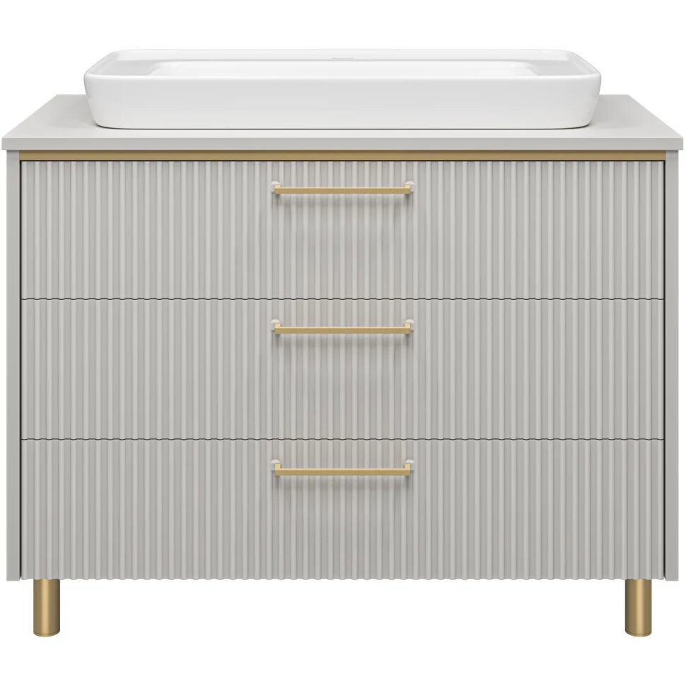 Тумба под раковину 100 см Brevita Elche ELC-0100-0302Я (без раковины)