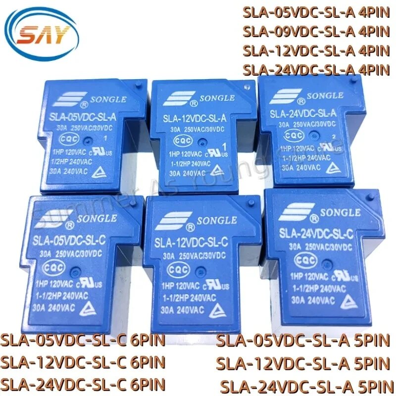 Реле времени SLA-12VDC-SL-A 5PIN