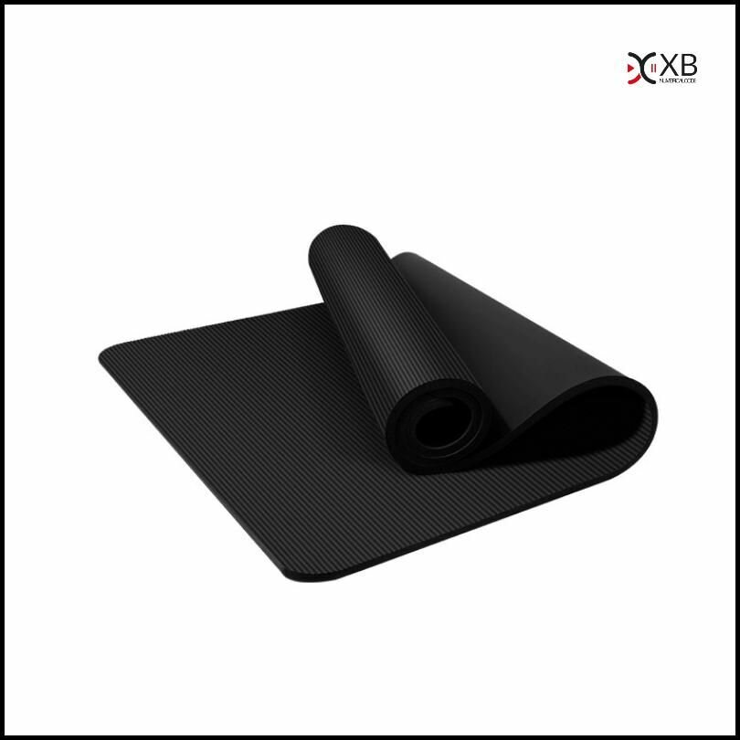 Толстый антистатический коврик для йоги и фитнеса с улучшенным амортизационным эффектом и низким шумом,