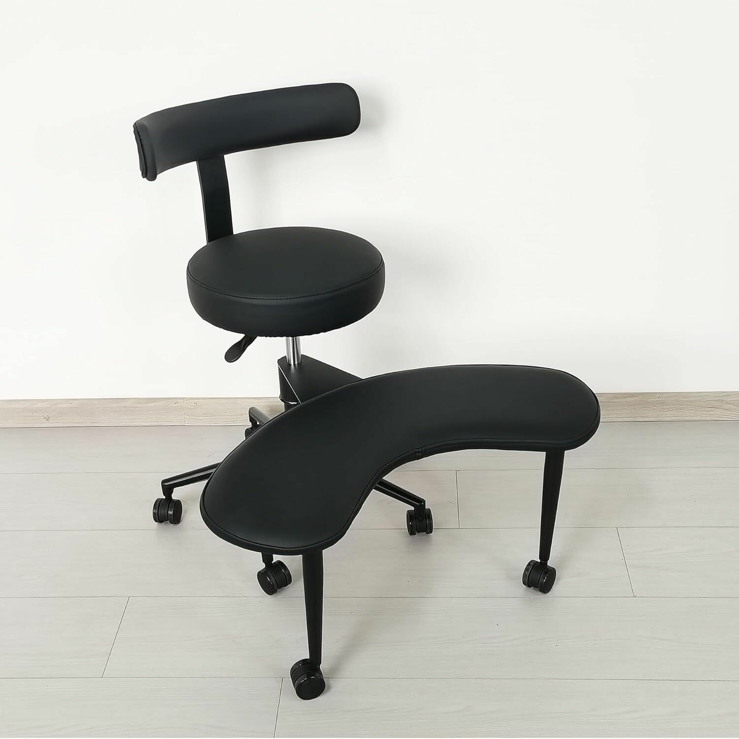 Кресло со скрещенными ножками, компьютерный офисный подъемник для медитации специальной формы