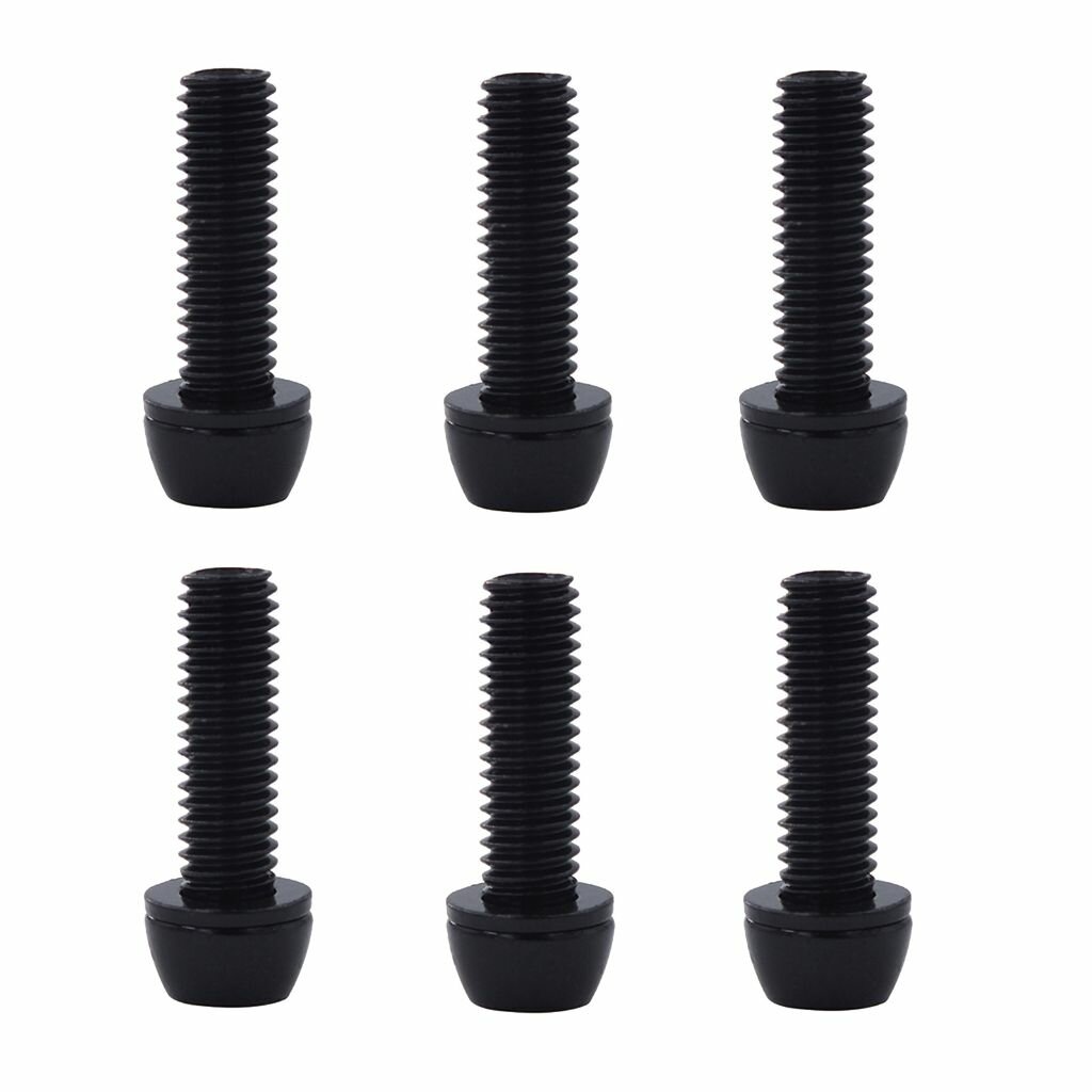 Запчасти для велосипедов, Винты для руля велосипеда-M6*20мм черные, 6 штук